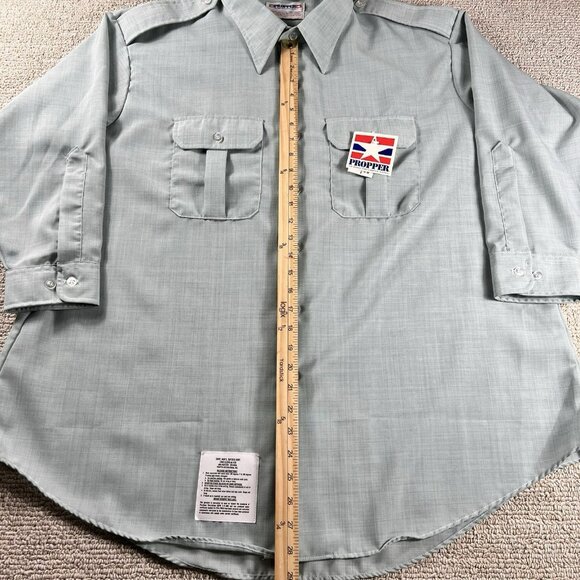 Propper | Shirts | Propper 34 Sleeve Tactical Uniform Button Up Shirt Green Mens Size 95 3xl ...
